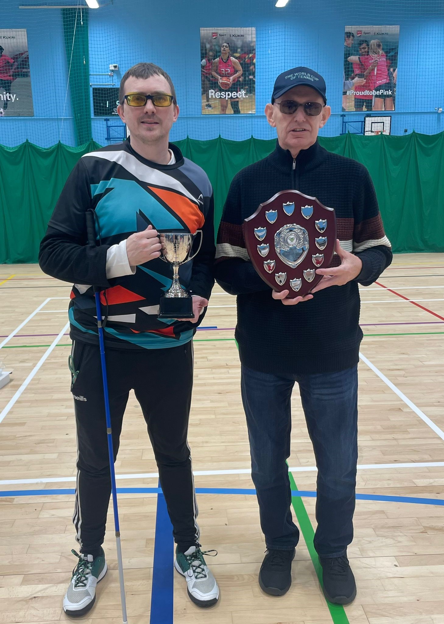 Visually Impaired Tennis National Finals 2024: debutants Mcclay & Keane ...