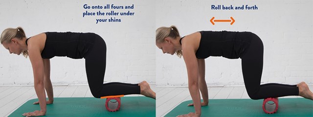 At home foam roller physio | LTA