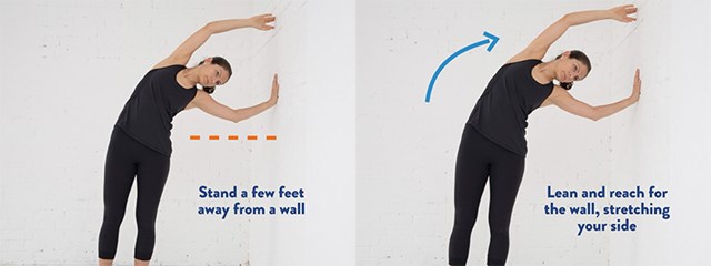 Standing Stretches to do At Home