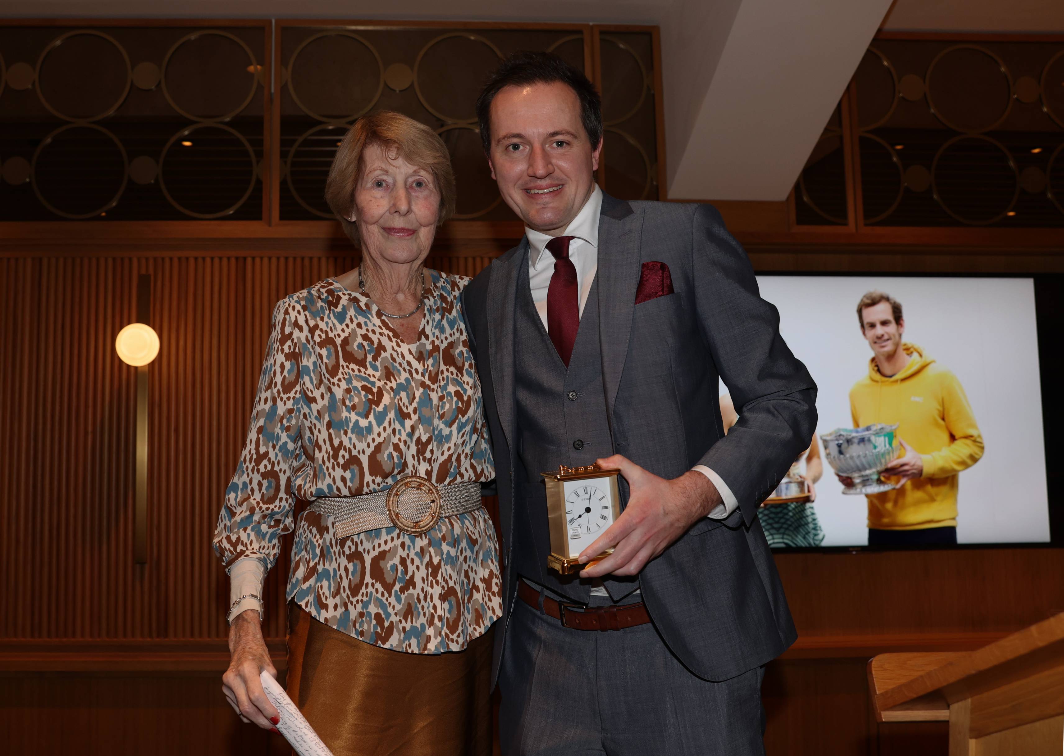 Alfie Hewett & Christine Truman Janes receive awards from British ...