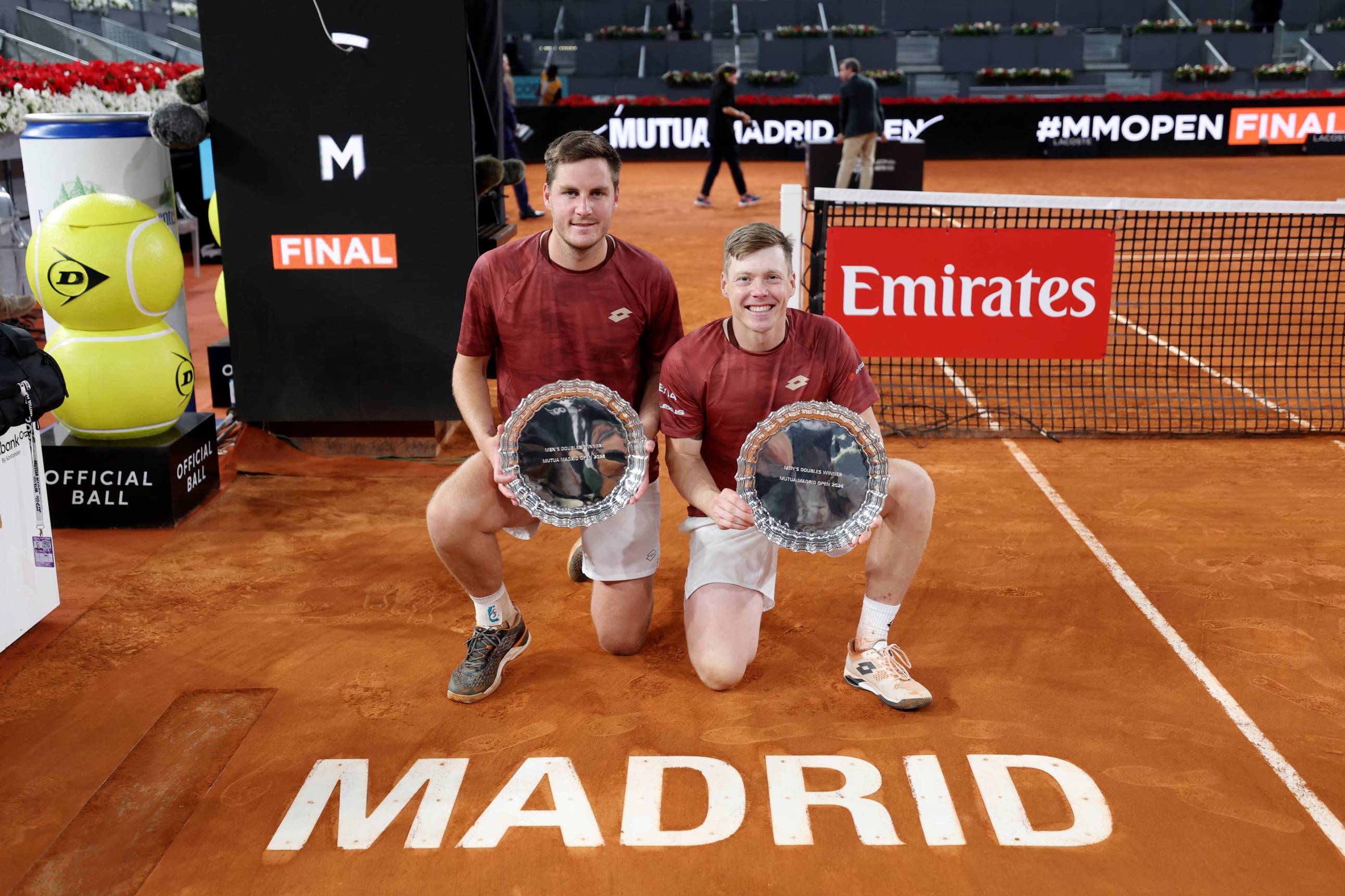 Mutua Madrid Open 2026: Henry Patten & Harri Heliovaara win men’s ...